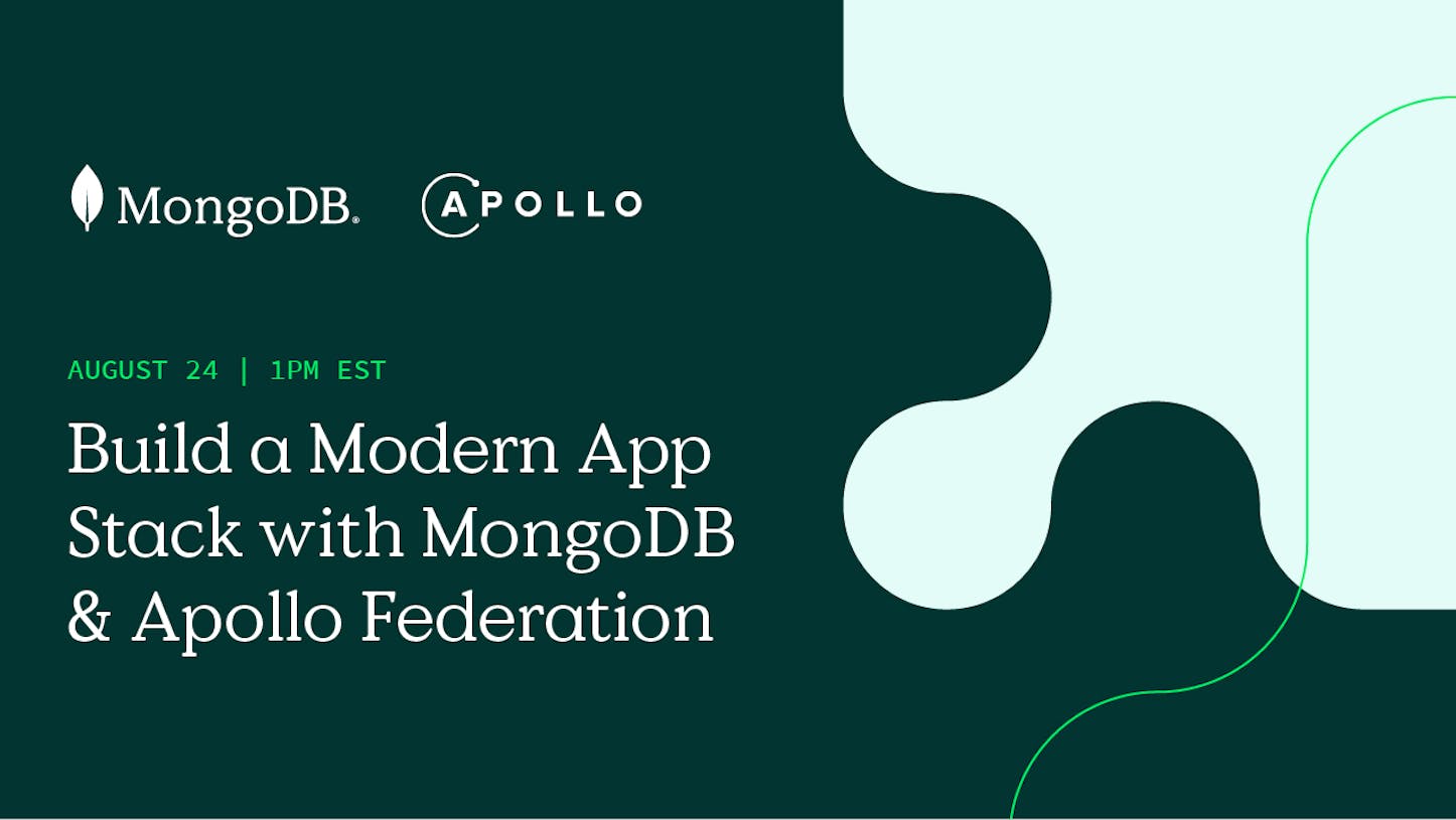 Build A Modern App Stack With Mongodb And Apollo Graphql Mongodb
